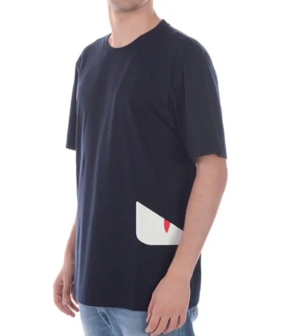 Fendi Bag Bugs Eye Pattern Printed T-shirt