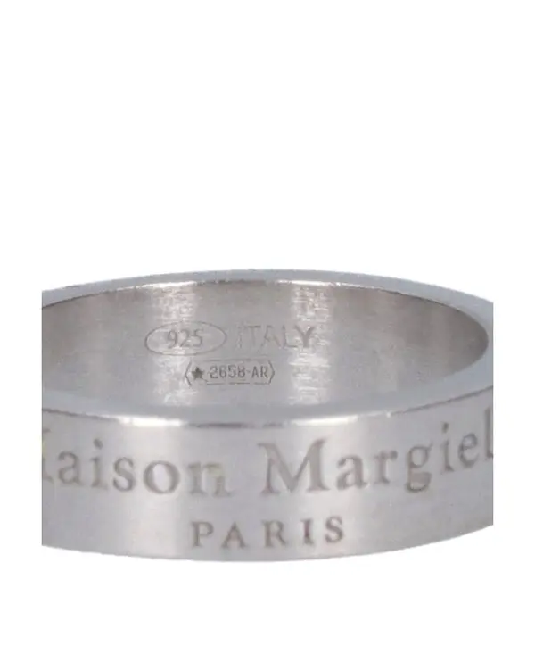 MAISON MARGIELA Engraved Logo Ring