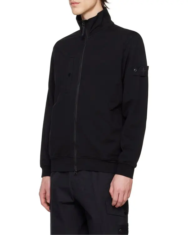Stone Island Zippered Sweatshirt