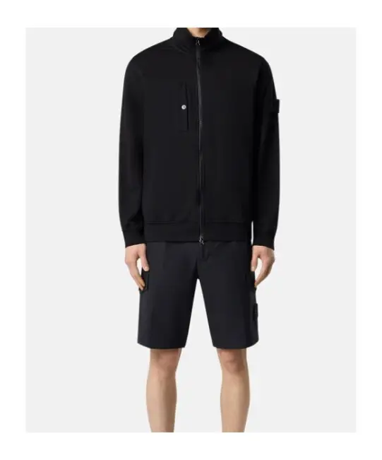 Stone Island Zippered Sweatshirt