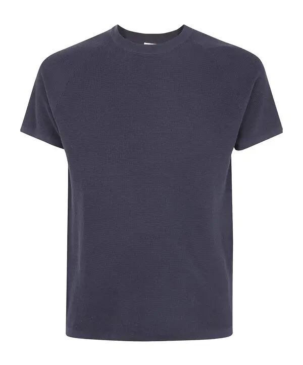 Aspesi Round-neck Short-sleeve T-shirt - Black