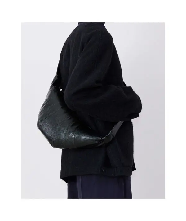 LEMAIRE Medium Croissant Shoulder Bag - Forest