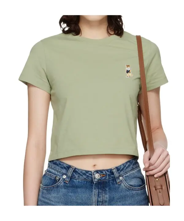 Maison Kitsuné Dressed Fox Baby T-shirt - Nude