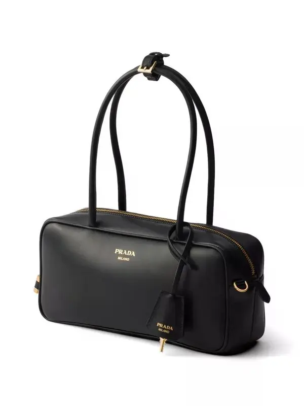 Prada Medium Leather Top-handle Bag