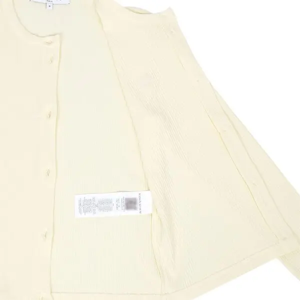 Maison Kitsuné Ribbed Fitted Cardigan
