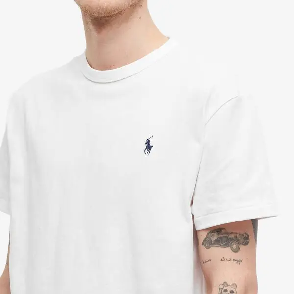 Polo Ralph Lauren Classic Fit Heavyweight Jersey T-shirt - White