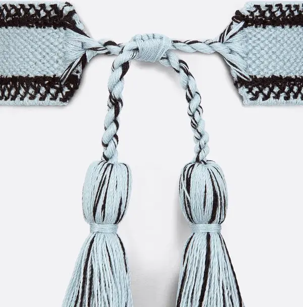 Dior Friendship Bracelets With Tassels
