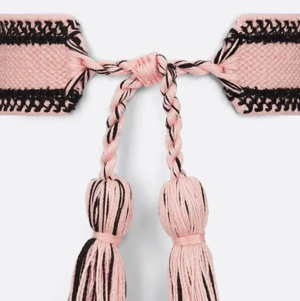 Dior Friendship Bracelets With Tassels