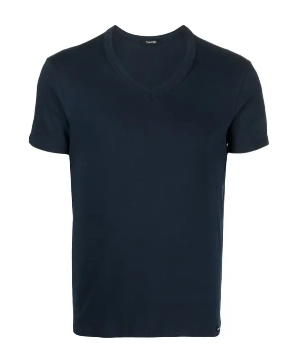TOM FORD V-neck Jersey T-shirt