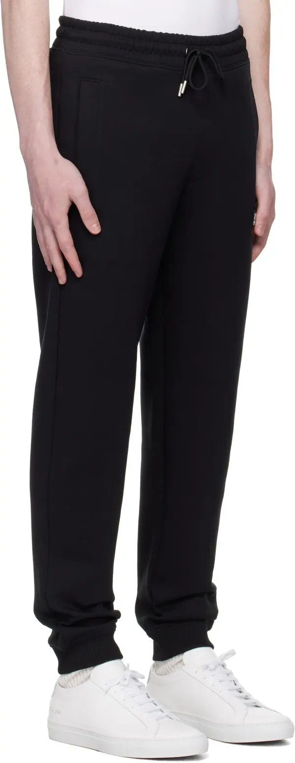 Hugo Boss Logo-patch Drawstring-waistband Track Pants