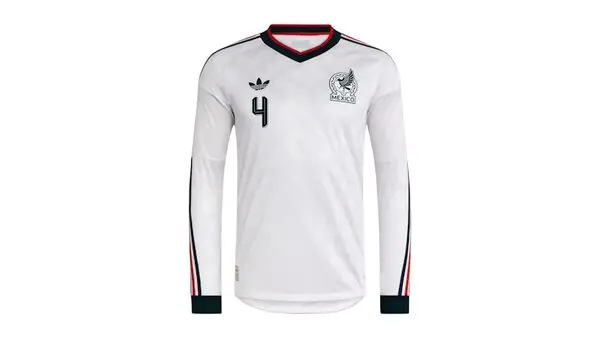 Adidas Mexico 26 Authentic Alvarez Long Sleeve Jersey