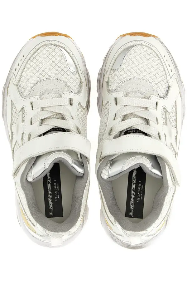 GOLDEN GOOSE Graphic Pattern Velcro-strap Sneakers