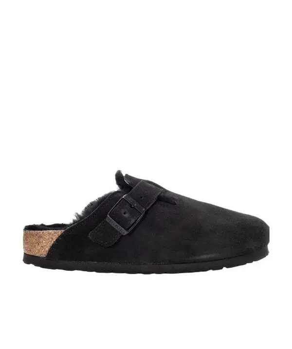BIRKENSTOCK Round Head Flat-soled Slippers