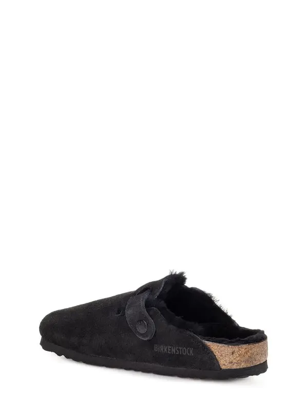 BIRKENSTOCK Round Head Flat-soled Slippers