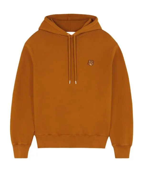 Maison Kitsuné Fox-appliqué Cotton Hoodie
