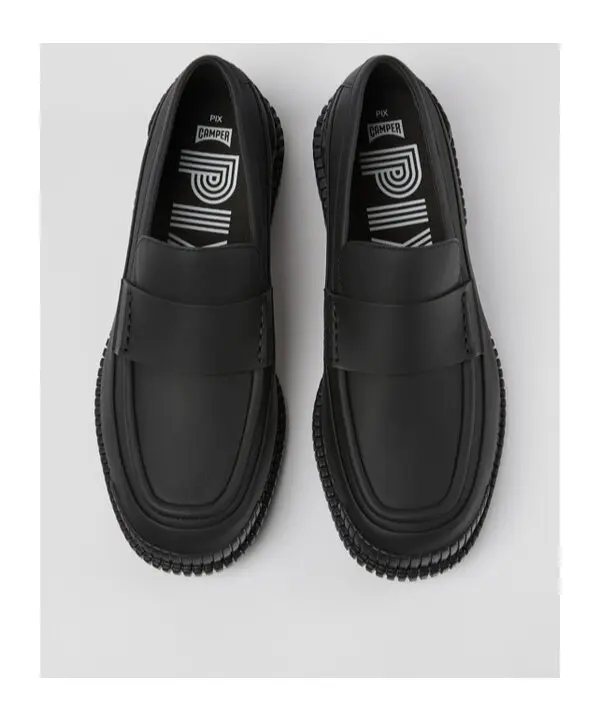 Camper Pix Leather Loafers