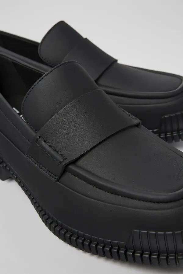 Camper Pix Leather Loafers
