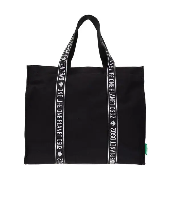 Dsquared2 Logo Print Tote Bag - Black