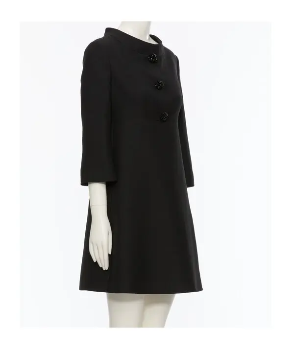 Valentino Garavani Button Mini Dress