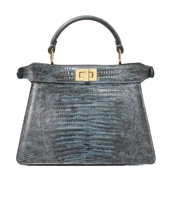 Fendi Peekaboo Iseeu Petite Shoulder Bag - Gray