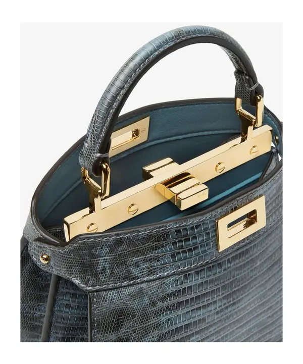 Fendi Peekaboo Iseeu Petite Shoulder Bag - Gray