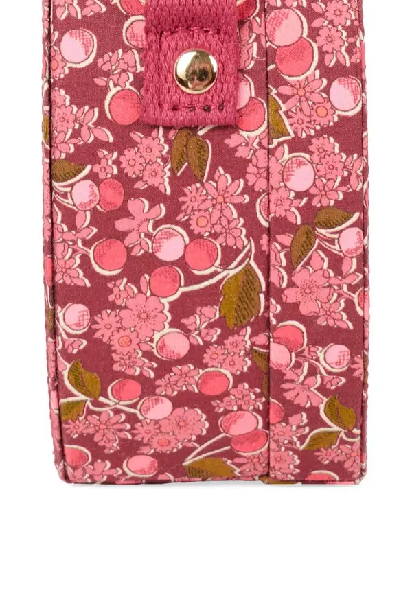 Bonpoint Cherry Printed Shoulder Bag - Deep Red