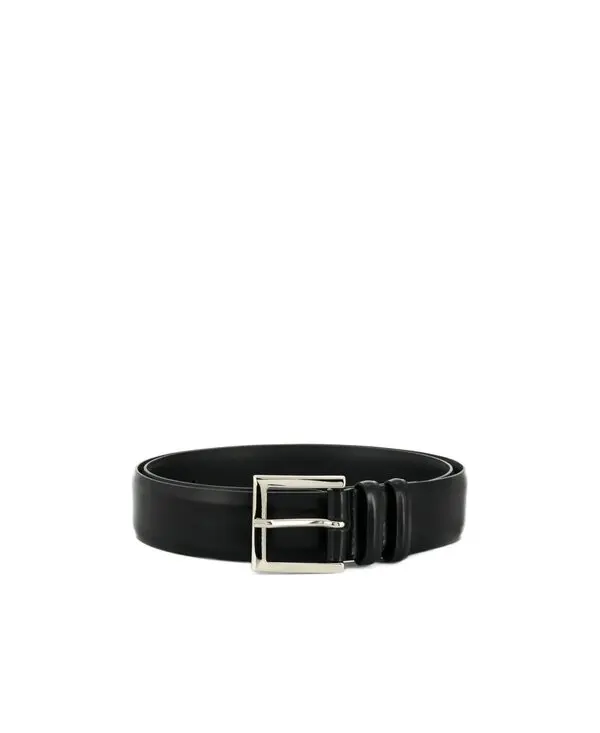 ORTIGNI Classic Buckle Belt - Black