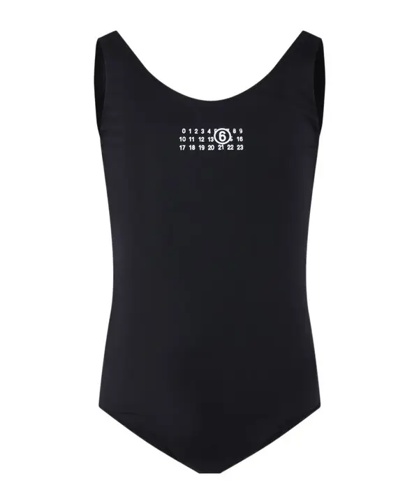 MAISON MARGIELA Logo One-piece Swimsuit