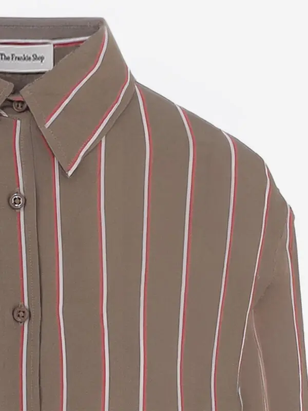 THE FRANKIE SHOP Peri Fluid Shirt
