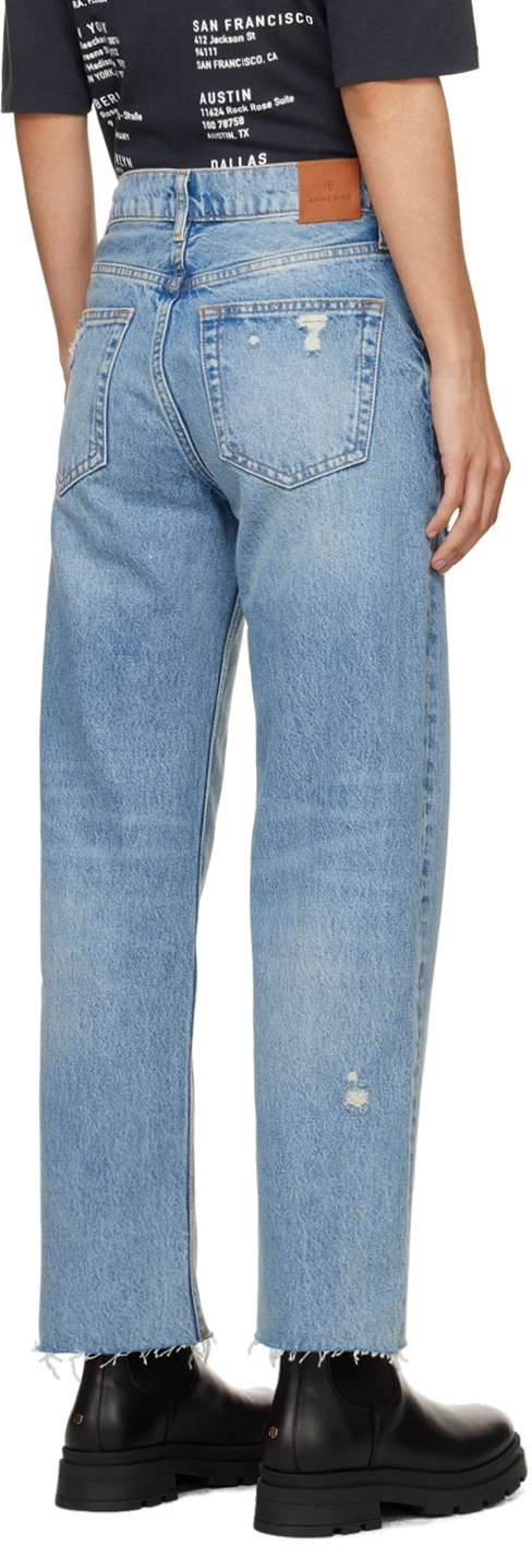 ANINE BING Gavin Mid-rise Straight Jeans