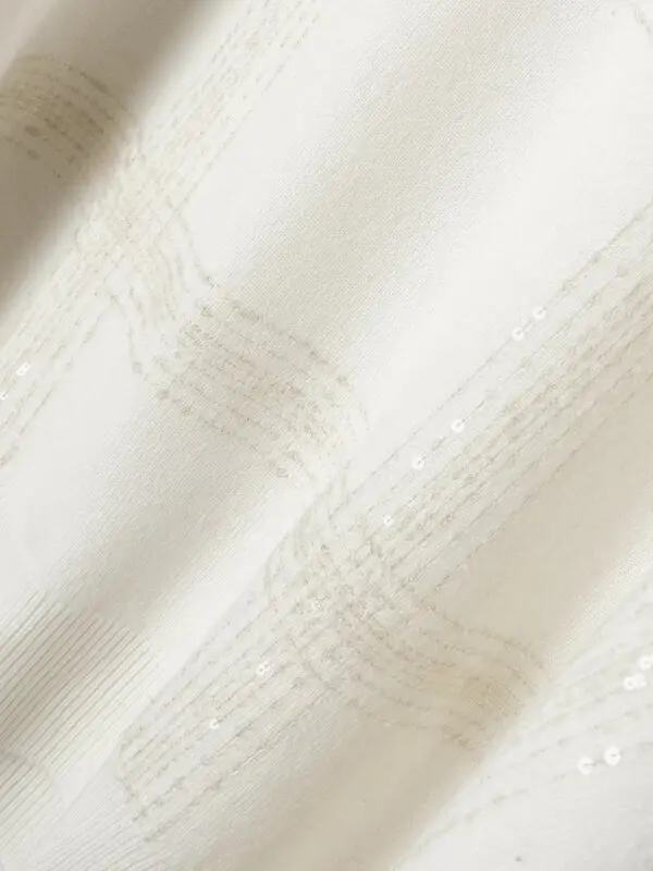 Brunello Cucinelli Sequin Embellished Turtleneck Jumper