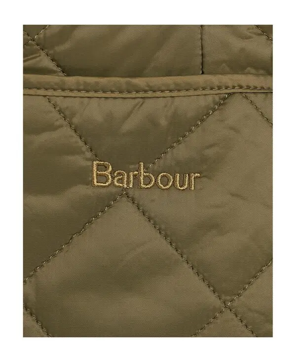 Barbour Deveron Quilted Buttoned Jacket - Green