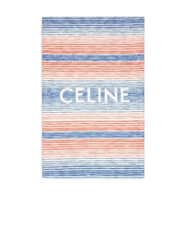 Celine Beach Fouta In Multi-stripe Cotton - Multicolor