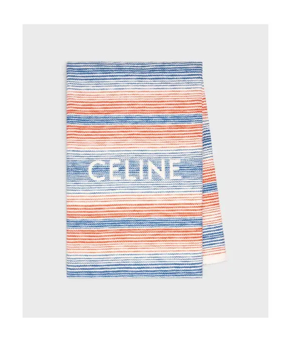 Celine Beach Fouta In Multi-stripe Cotton