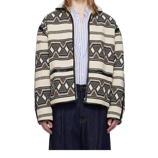 Isabel Marant Étoile Nelkis Graphic Print Jacket