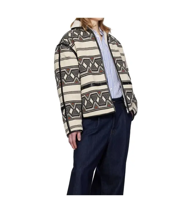Isabel Marant Étoile Nelkis Graphic Print Jacket