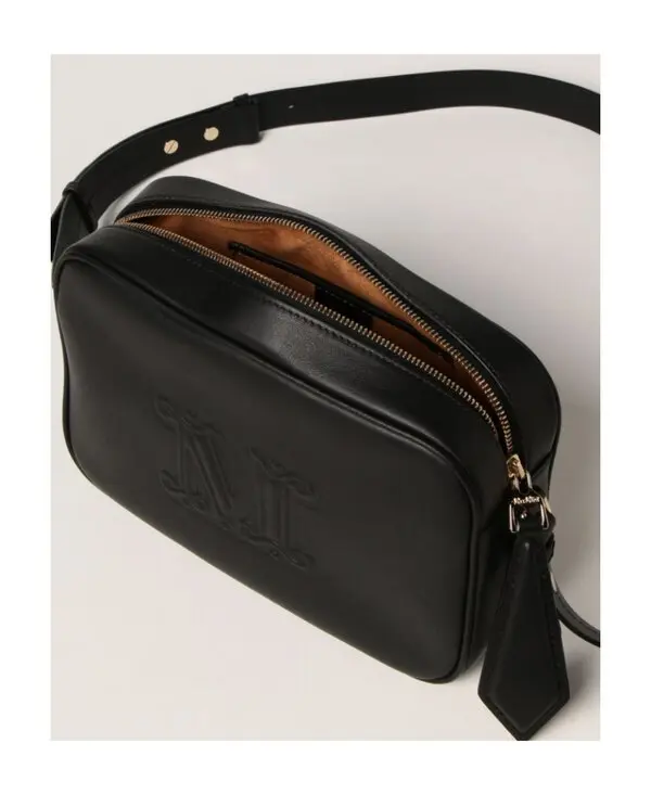 Max Mara Logo Embossed Satchel