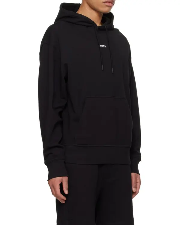 Hugo Boss Rubberised Cotton Hoodie