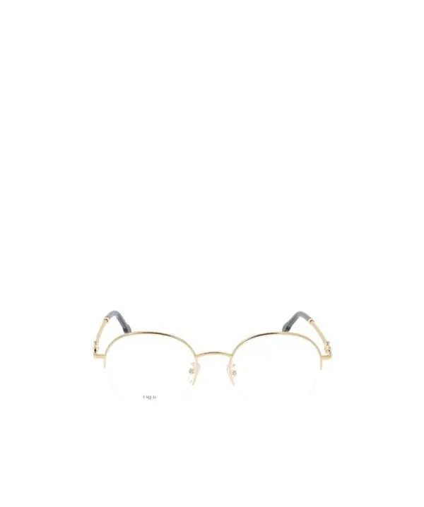 FRED Round Frame Glasses - White