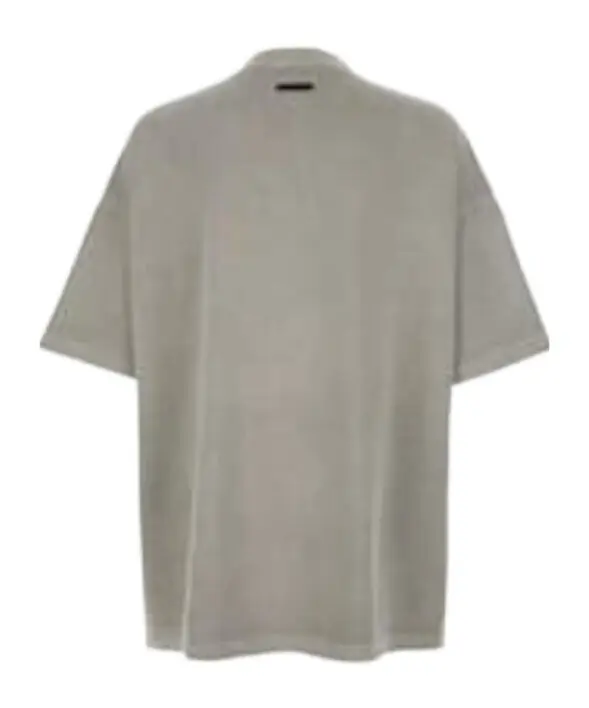 Fear Of God Logo Oversized T-shirt - Gray