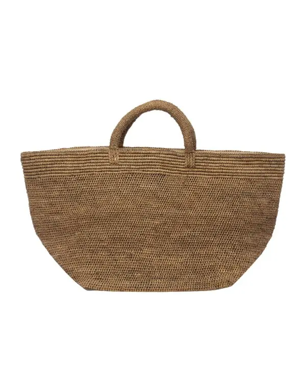 IBELIV Woven Top Handle Bag