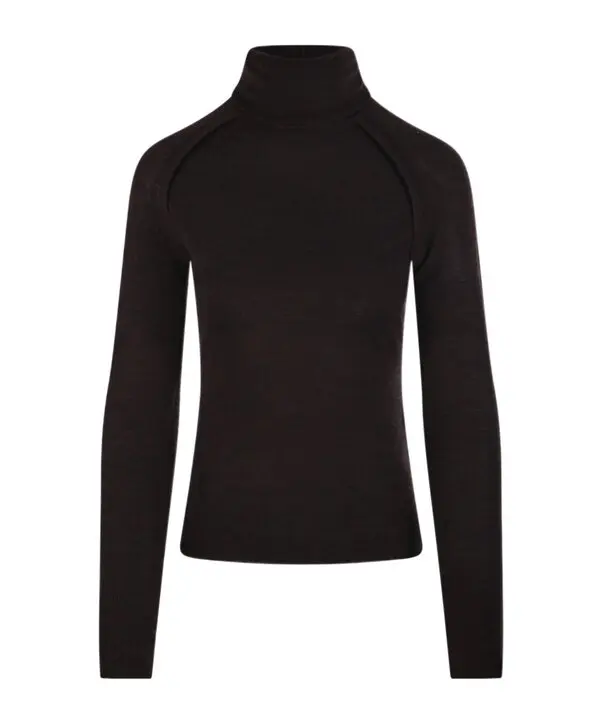 Victoria Beckham High-neck Knitted Jumper