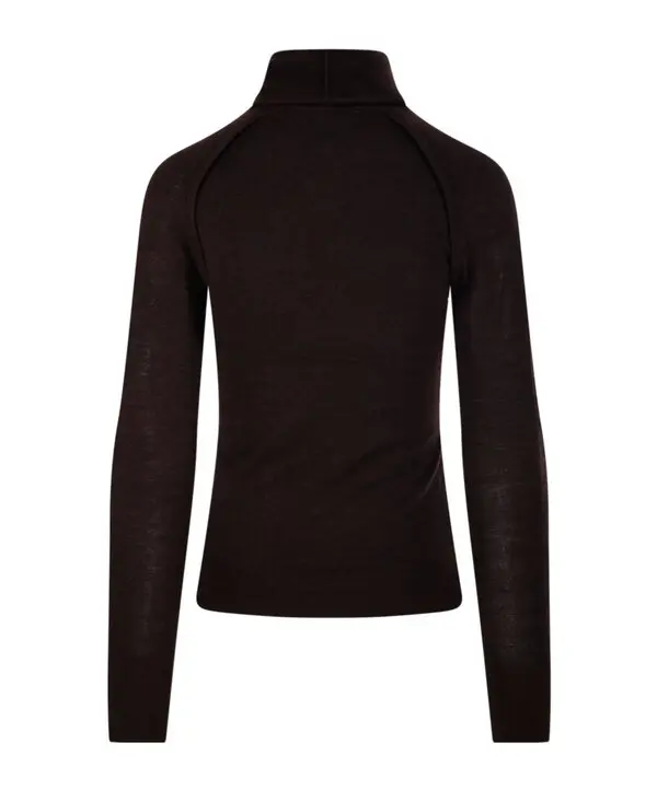 Victoria Beckham High-neck Knitted Jumper