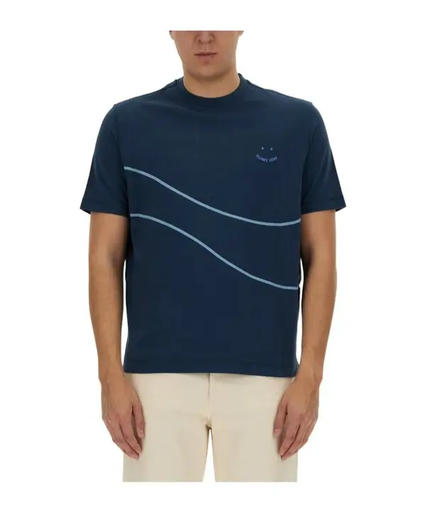 Paul Smith Logo Detailed Crewneck T-shirt