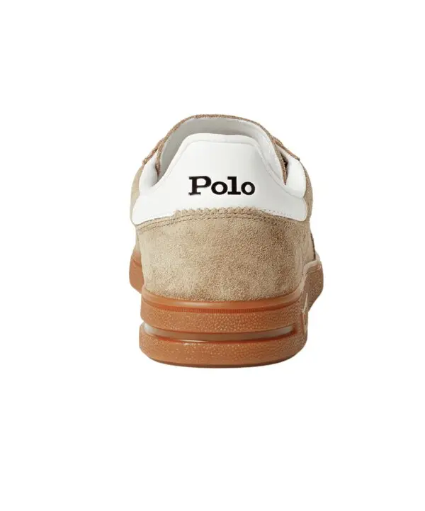 Polo Ralph Lauren Suede Lace-up Sneakers - Brown