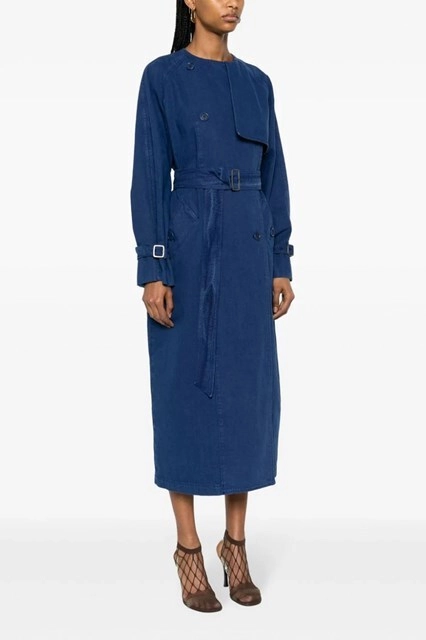 Max Mara Double-breasted Trench Coat - No