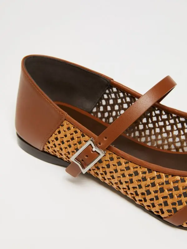Max Mara Buckled Pointed Toe Flats