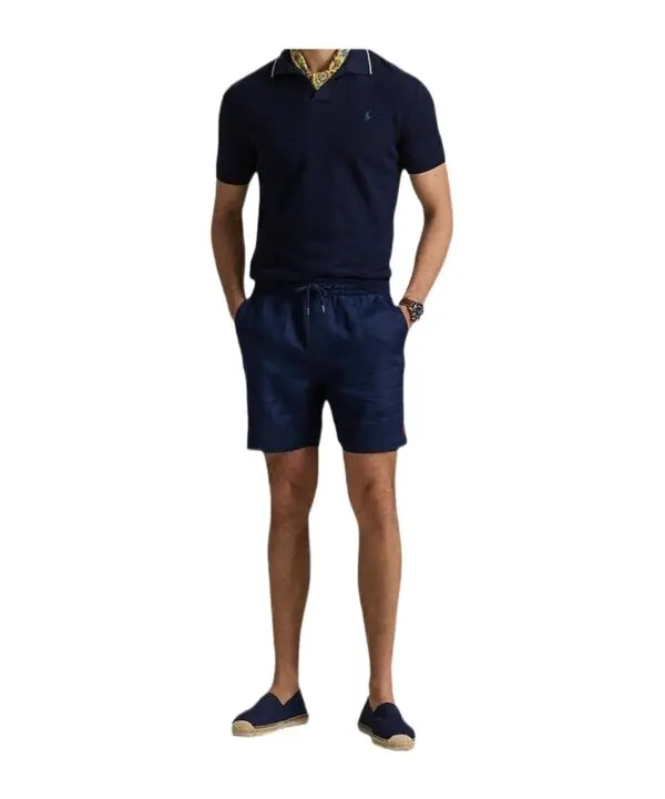Polo Ralph Lauren Logo Embroidered Drawstring Shorts
