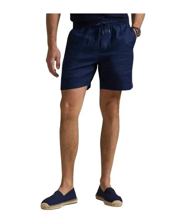 Polo Ralph Lauren Logo Embroidered Drawstring Shorts