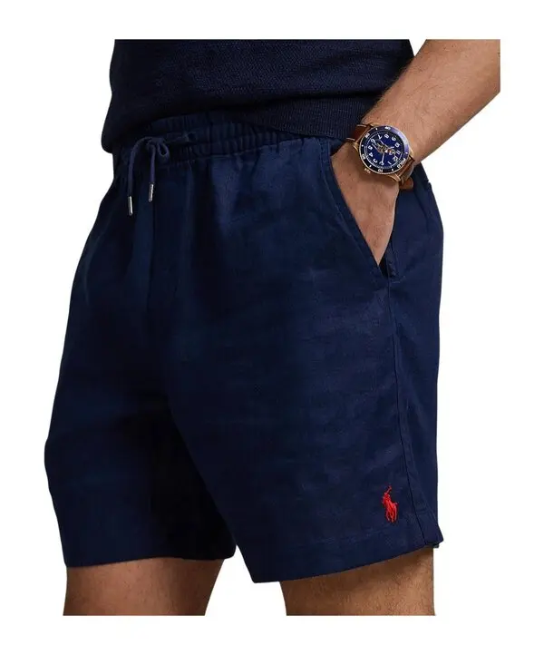 Polo Ralph Lauren Logo Embroidered Drawstring Shorts